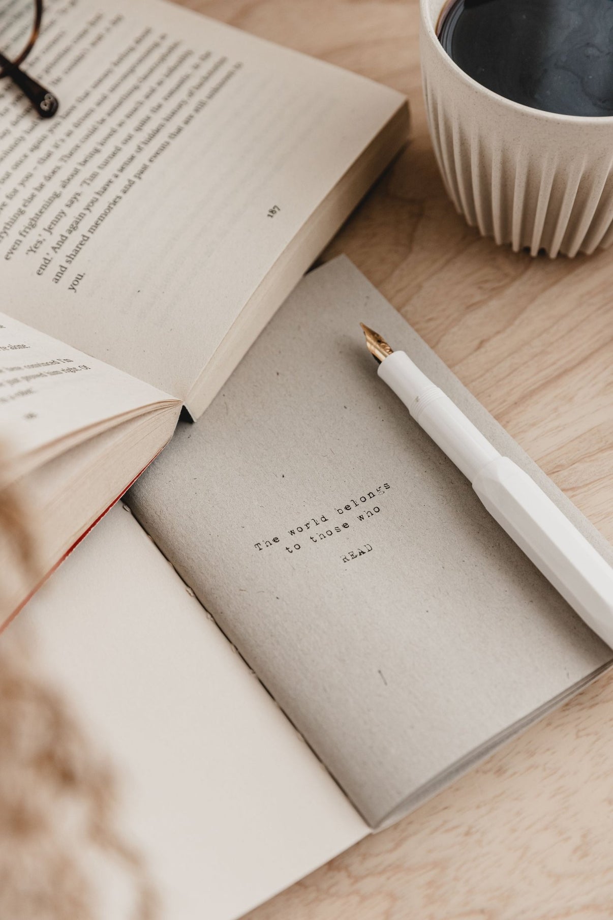 Personalised Reading Journal | Book Lovers Gift | Teppi