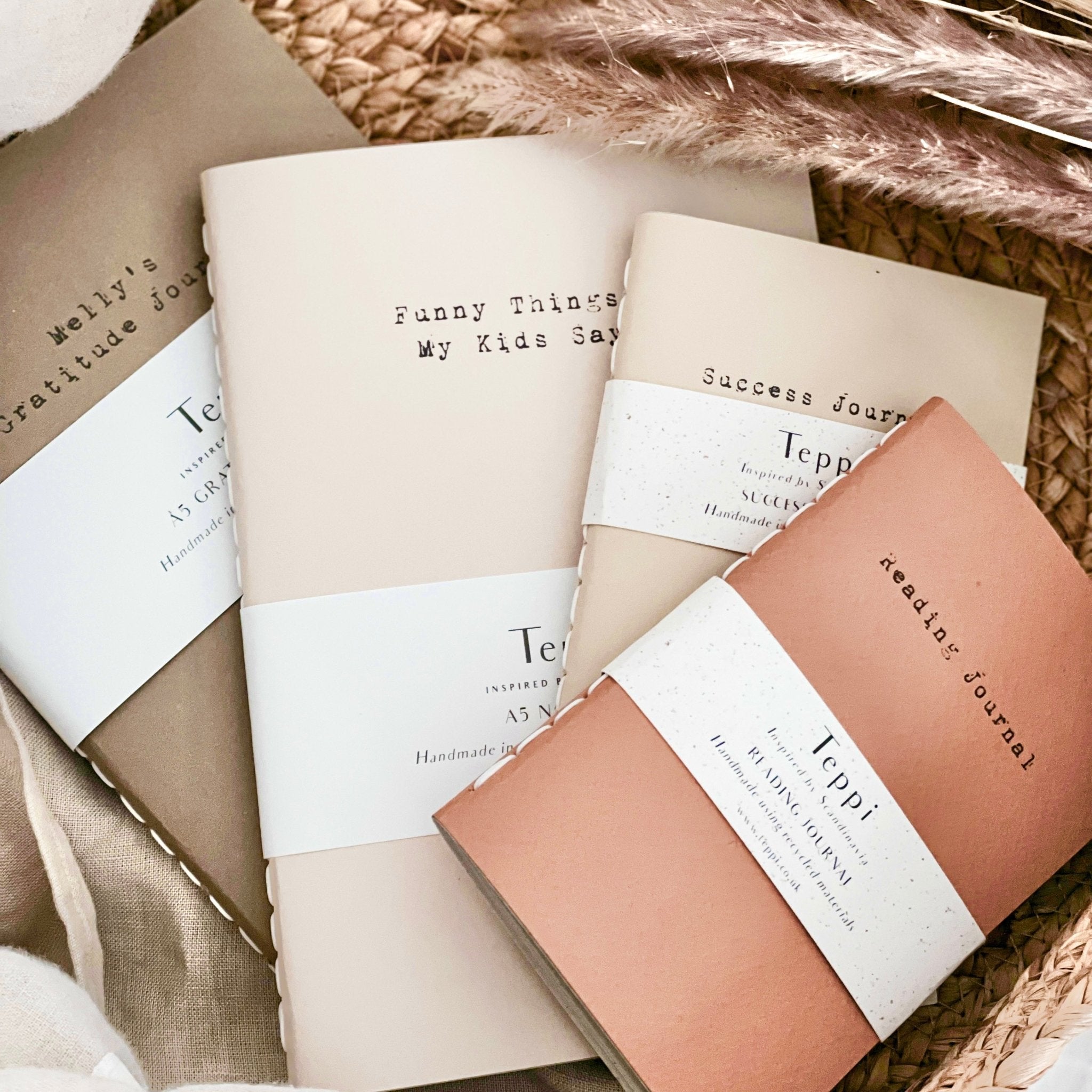 Personalised Reading Journal | Book Lovers Gift | Teppi